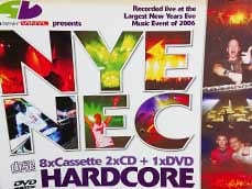 Slammin Vinyl NYE NEC 2006 Hardcore Collection – 8xTape/2xCD/DVD – DNR Vinyl
